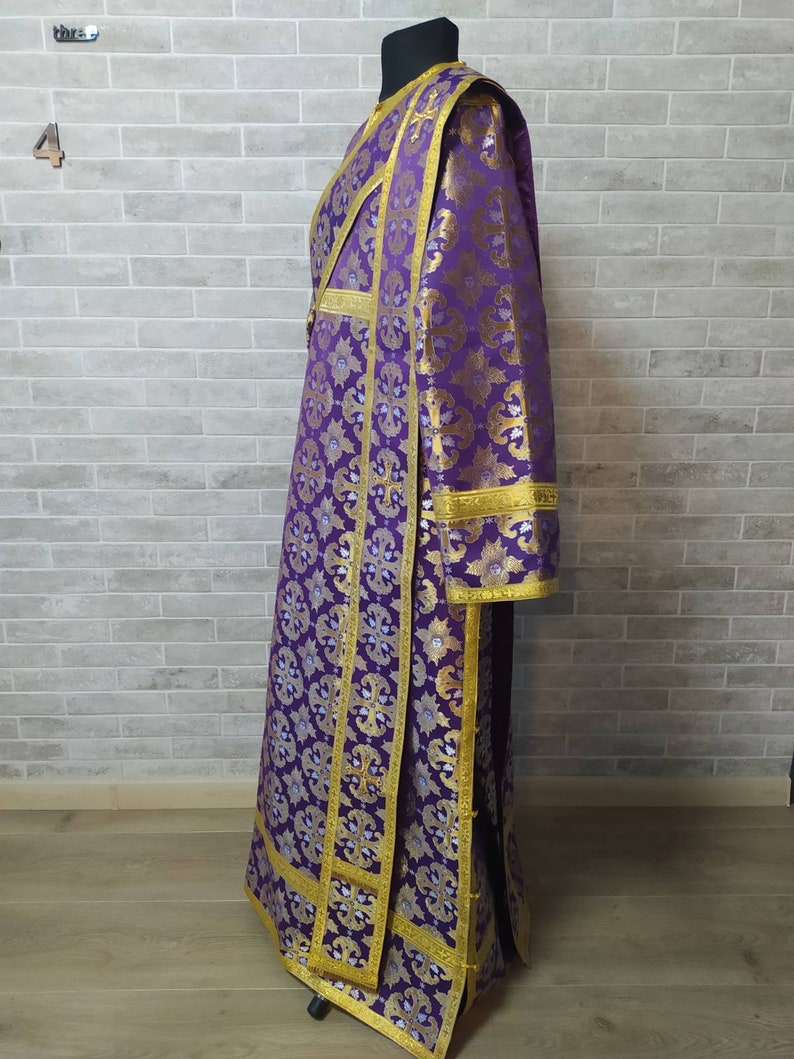 Protodeacon's Vestment Orthodox Vestment | Etsy