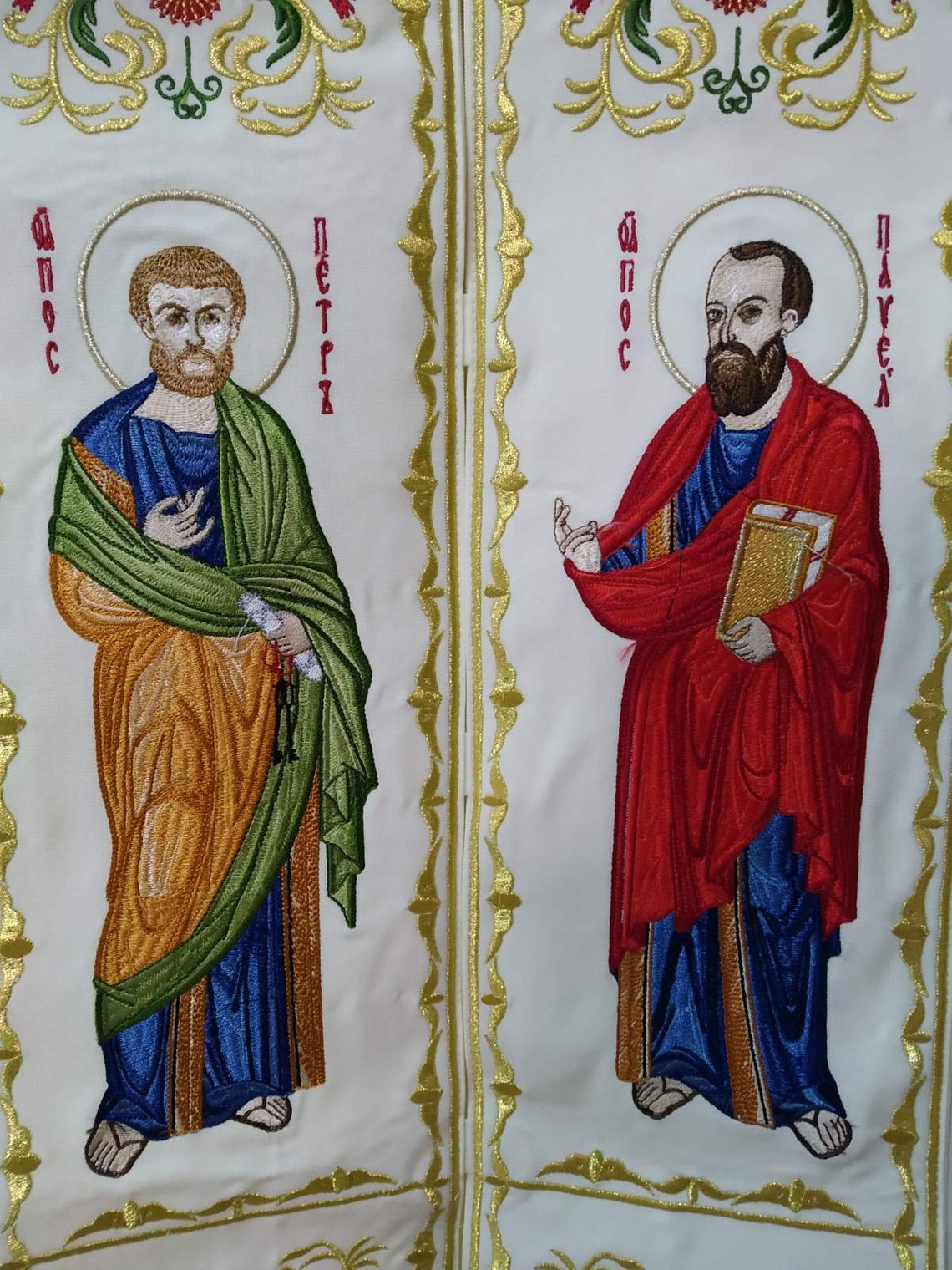 Embroidered Priest Vestment Priest Robes Clothes for | Etsy