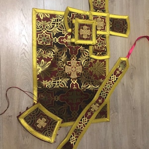 Blue Bishop's Vestments - Vestments for Bishop - Archbishop Vestments ...