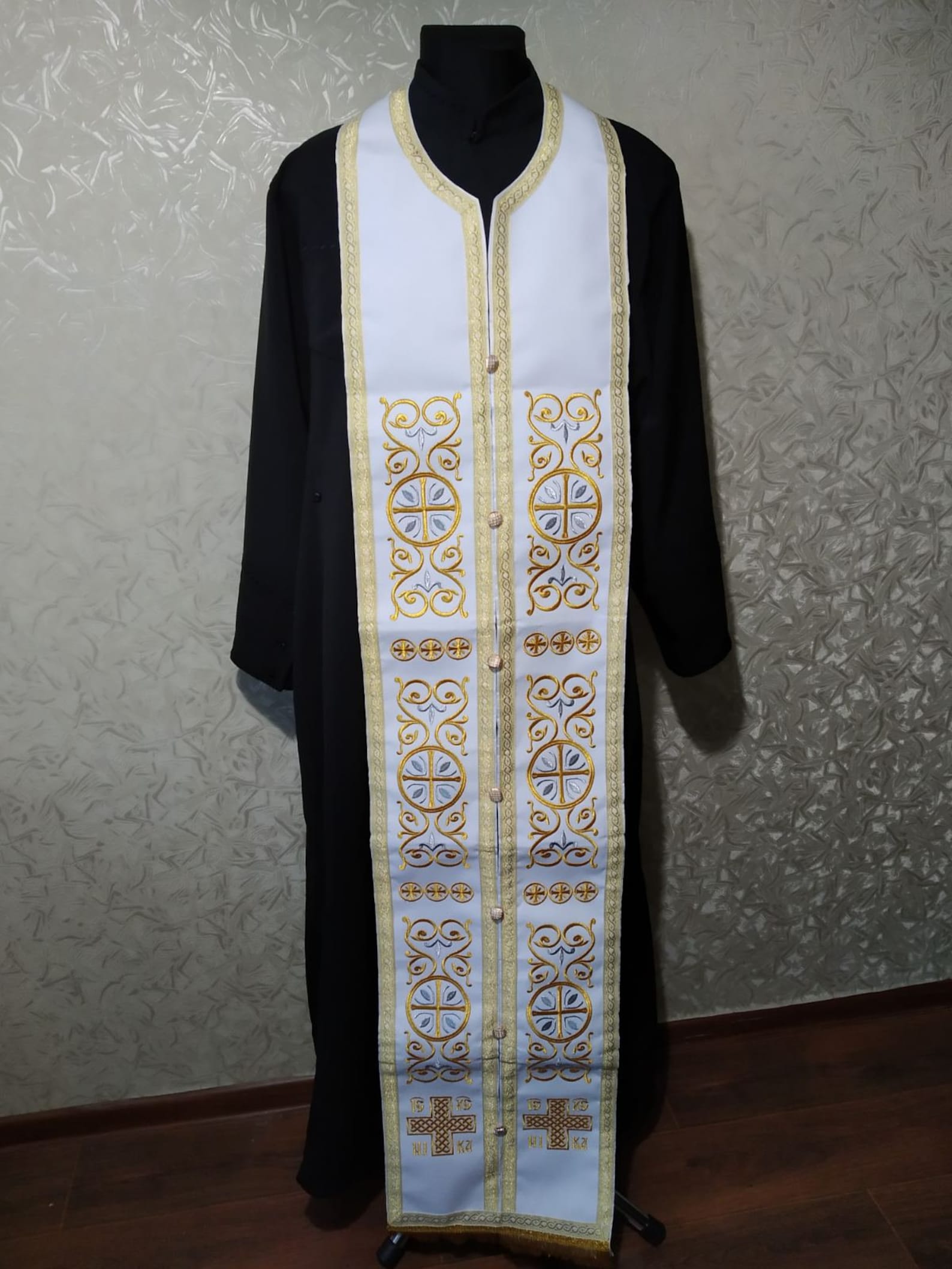 Stole and Cuffs - Communion Set - Priest's Set - Orthodox Set - Etsy