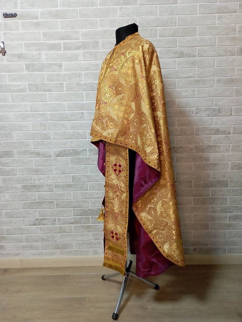 Priest Vestment in Corona Fabric Priest Robes Clothes for - Etsy