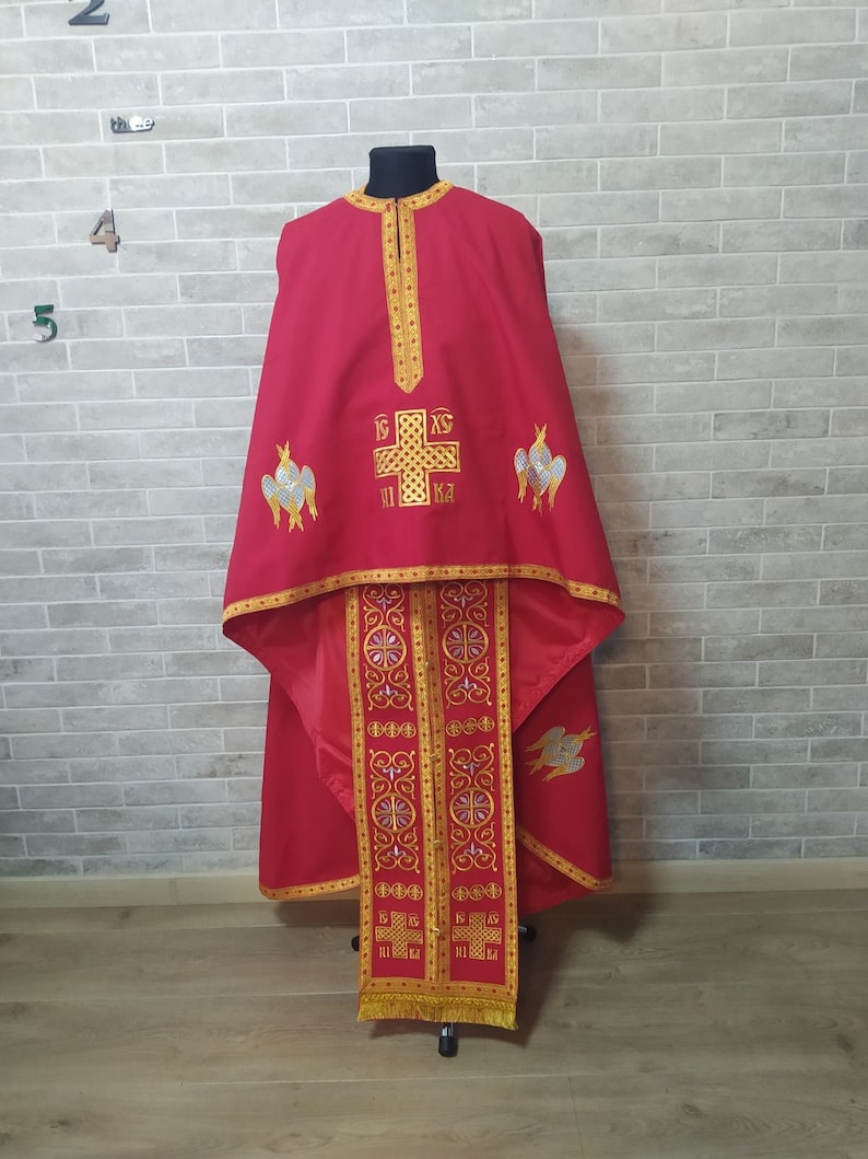 Greek Vestment Priest Robe Orthodox Vestments Priest - Etsy