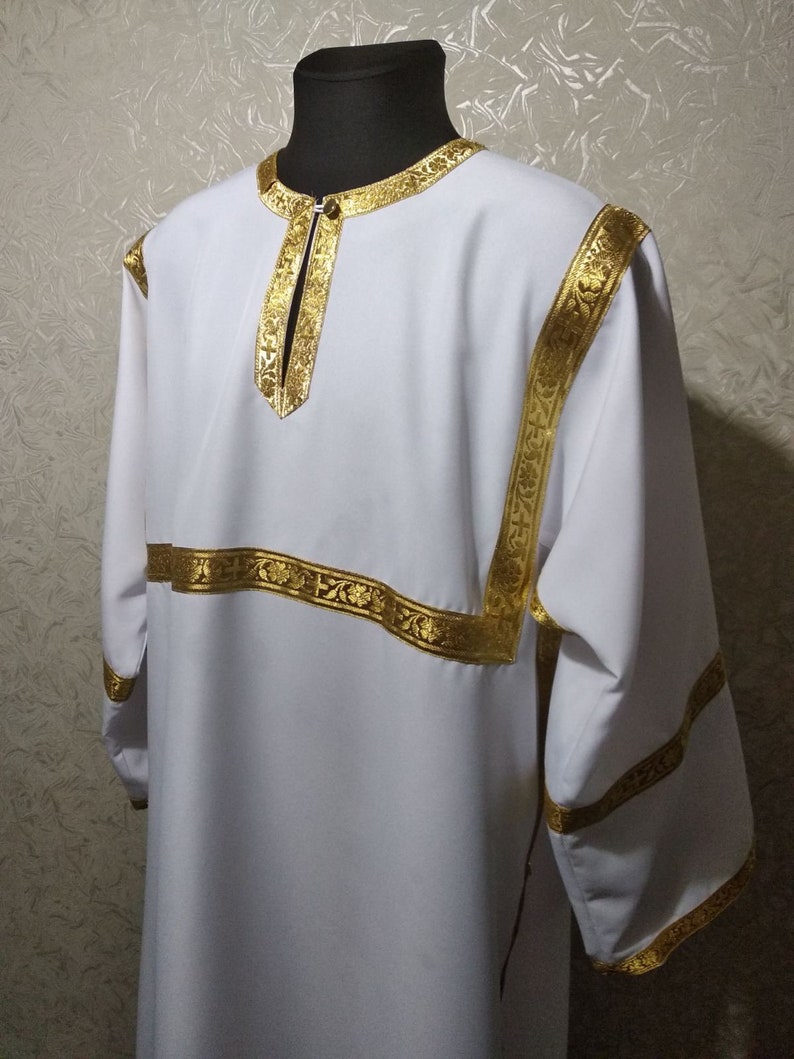 Altar Server Reader Robe in gabardine Stikharion Surplice | Etsy
