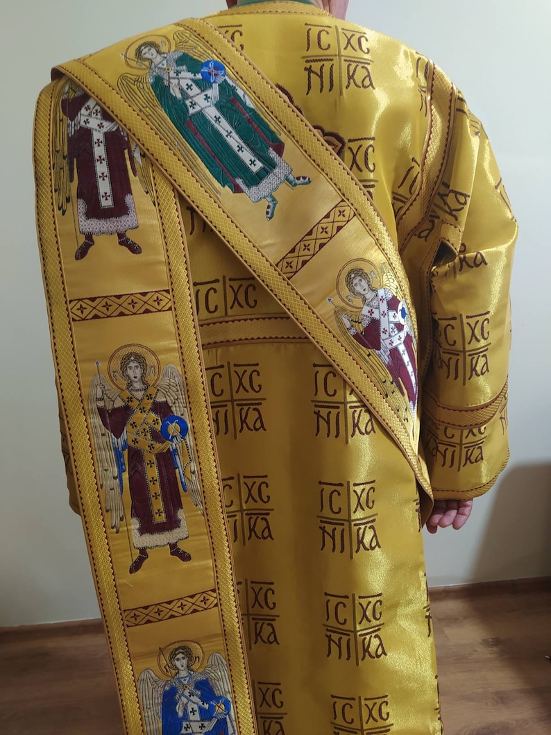 Protodeacon's Sticharion Deacon's Alb Orthodox - Etsy