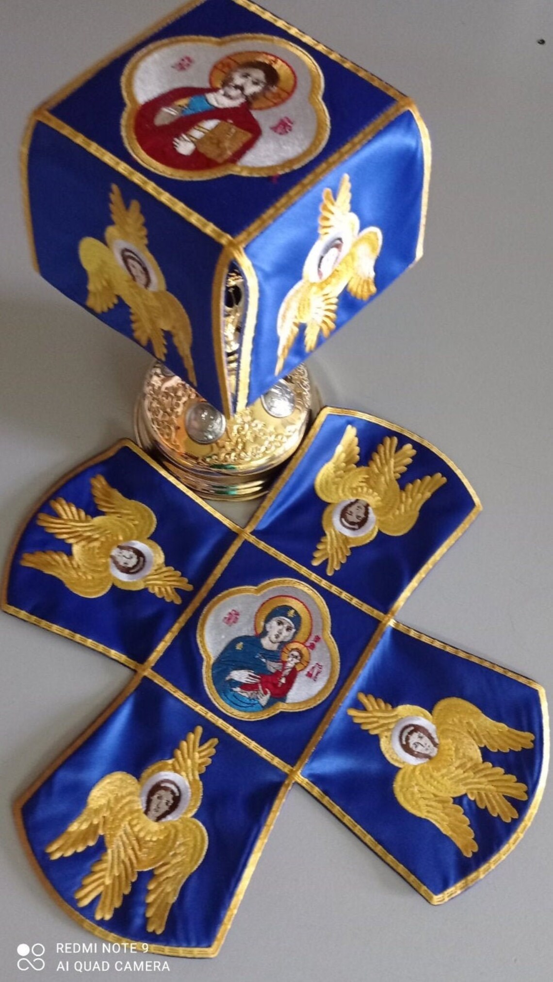 Embroidered Orthodox Chalice Covers Aer and chalice veil set | Etsy