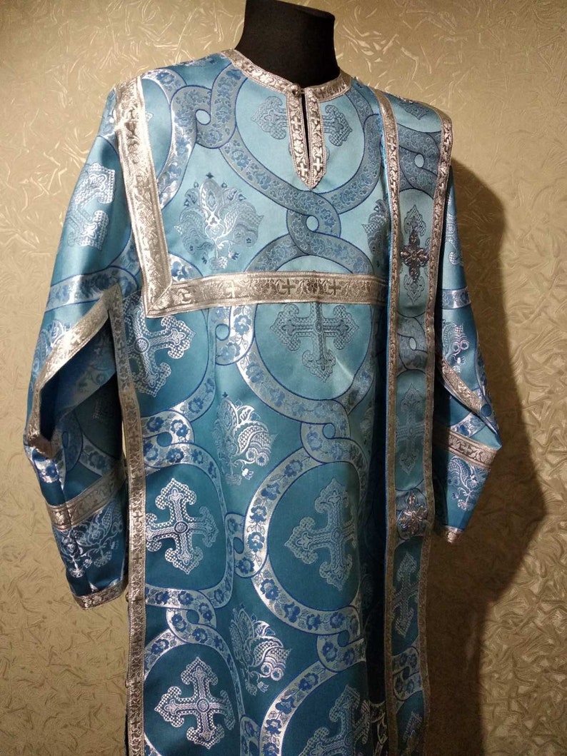 Deacon's Vestment Orthodox Sticharion Orthodox - Etsy