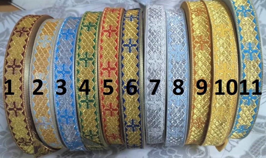 Liturgical Trim 2.5cm 1 and 38 Cm 15 - Etsy