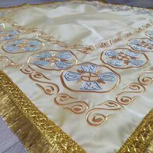 Embroidered Altar Cover - Covers for the Altar and Prothesis Table ...