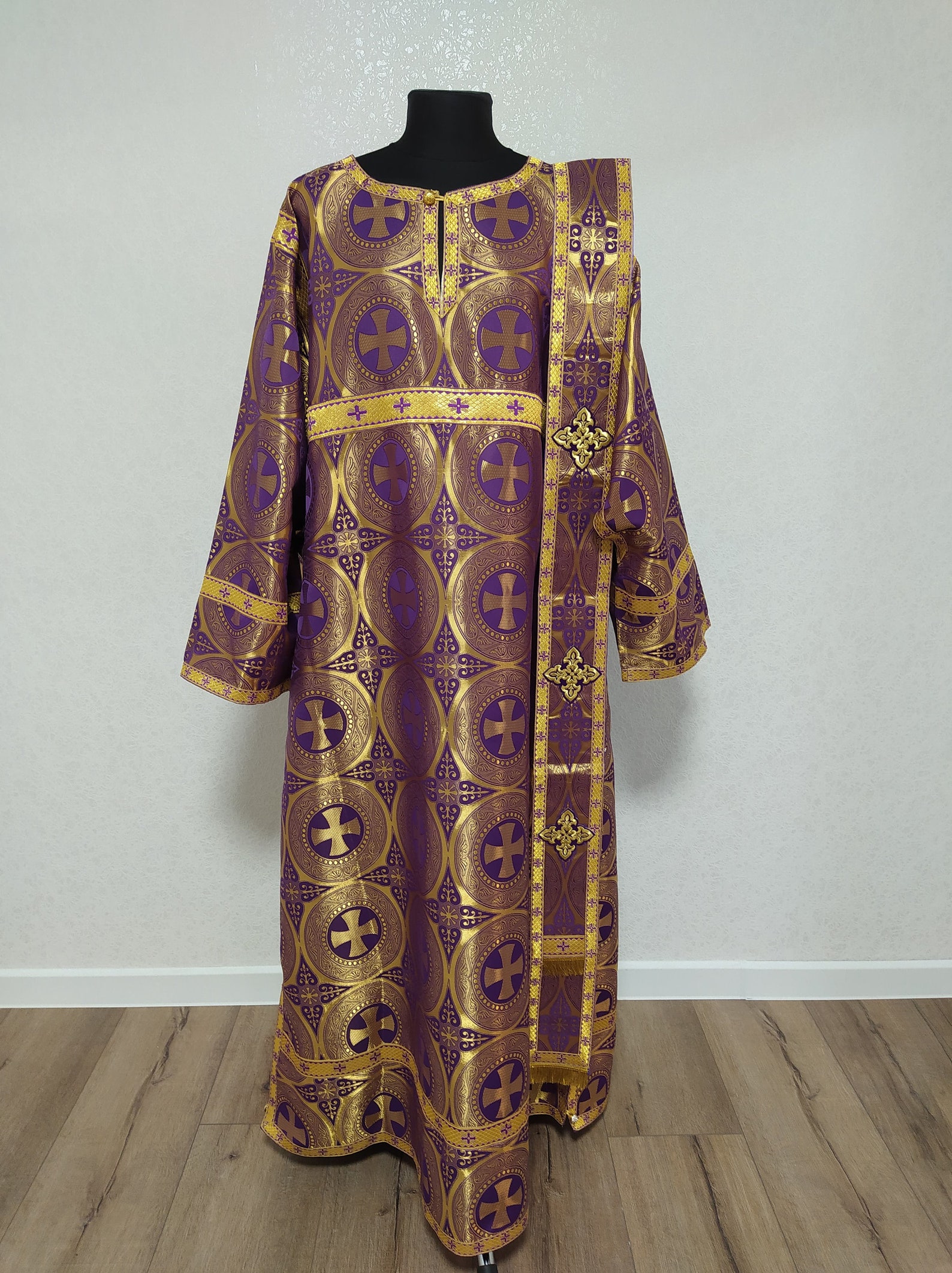 Deacon's Alb - Orthodox Vestment - Deacon's Set of Vestments ...