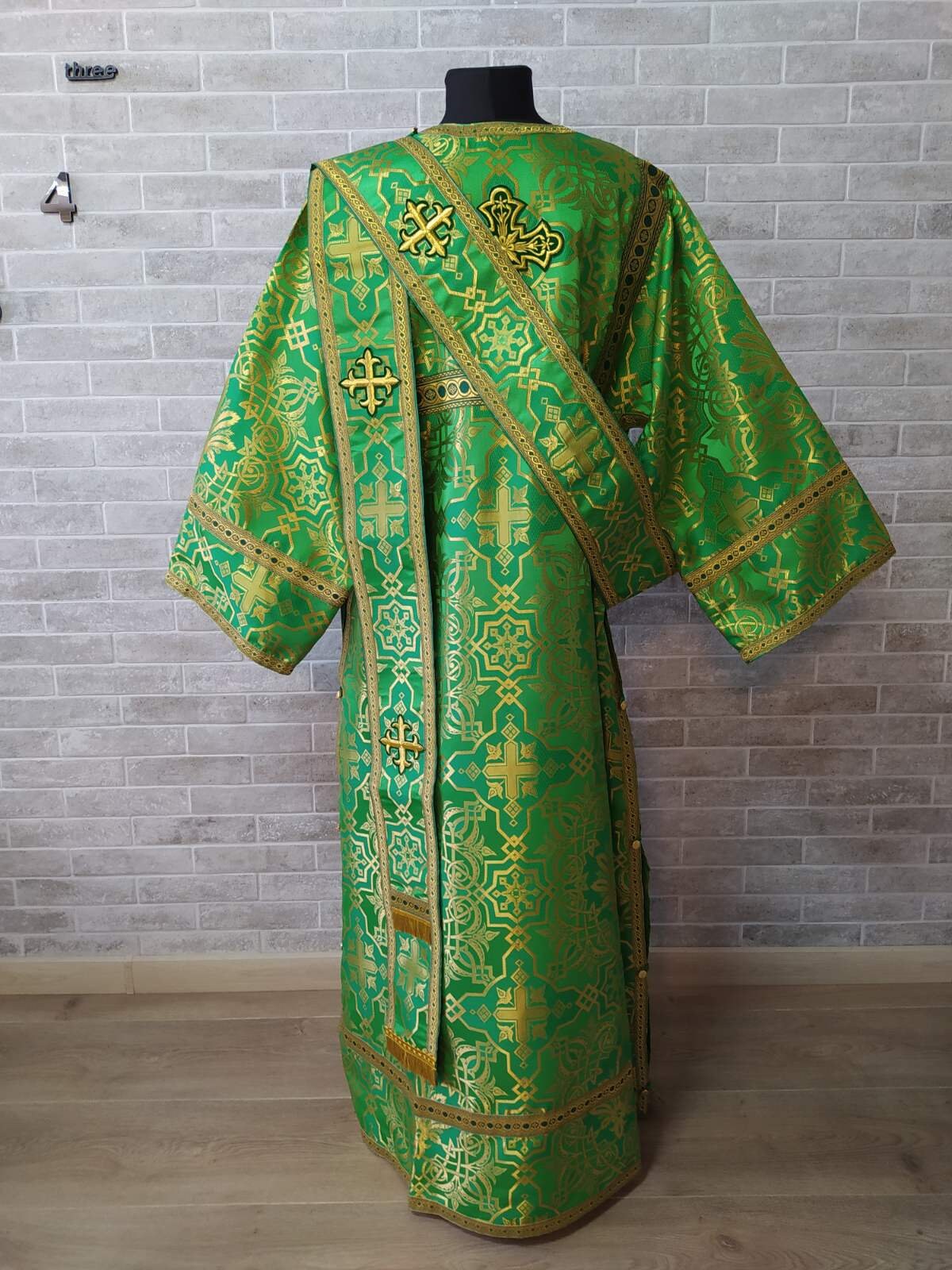 Maroon Protodeacon's Sticharion Deacon's Alb - Etsy