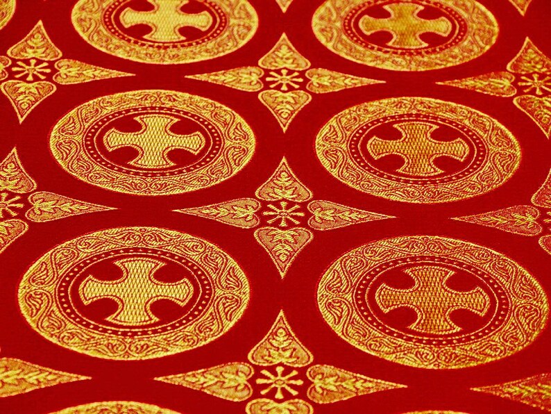 Damascus Nonmetallic Greek Brocade Church Brocade - Etsy