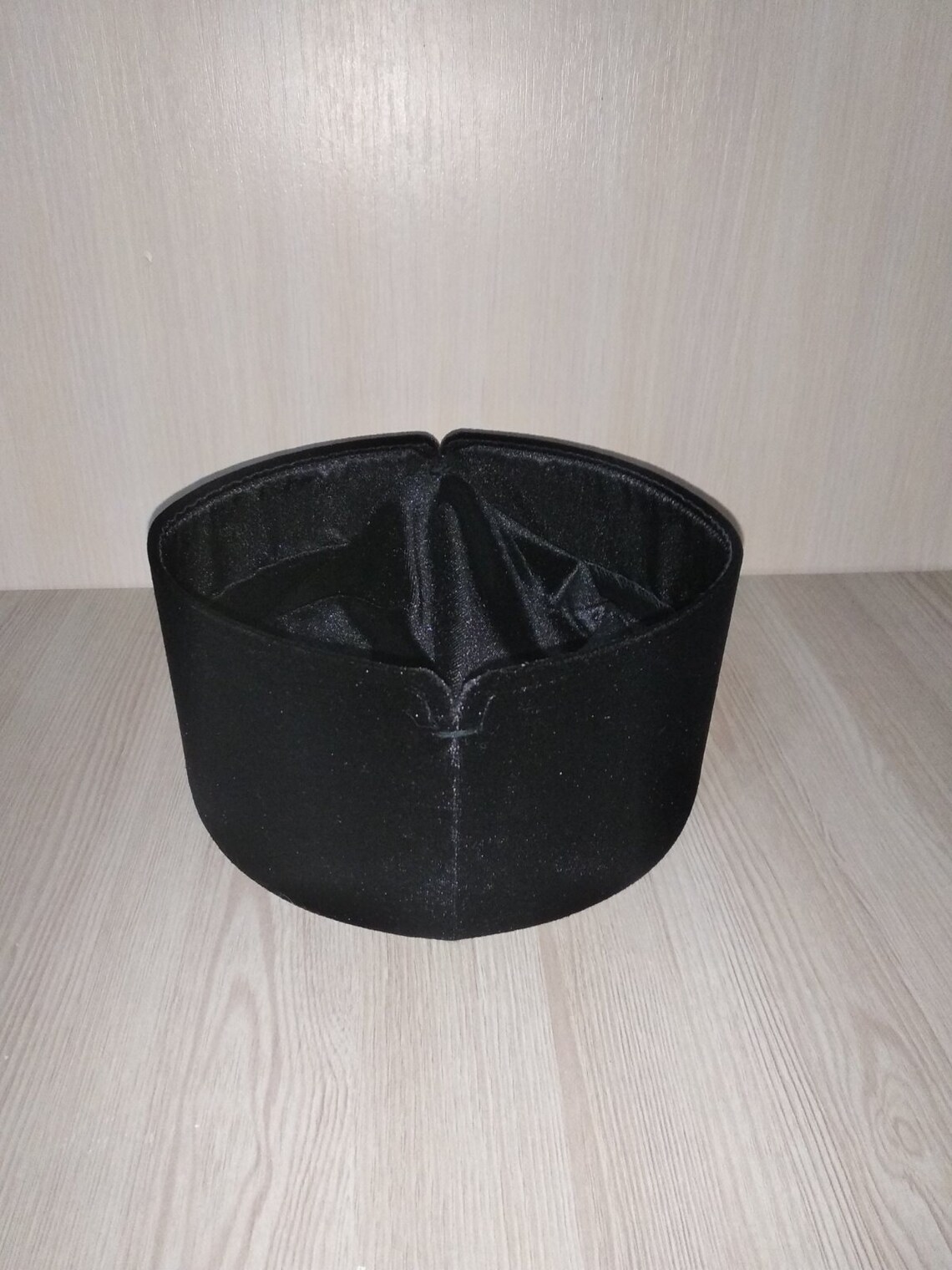 Folding Skufia - Portable Skufia - Black Hat - Calotte - Biretta - Cap ...