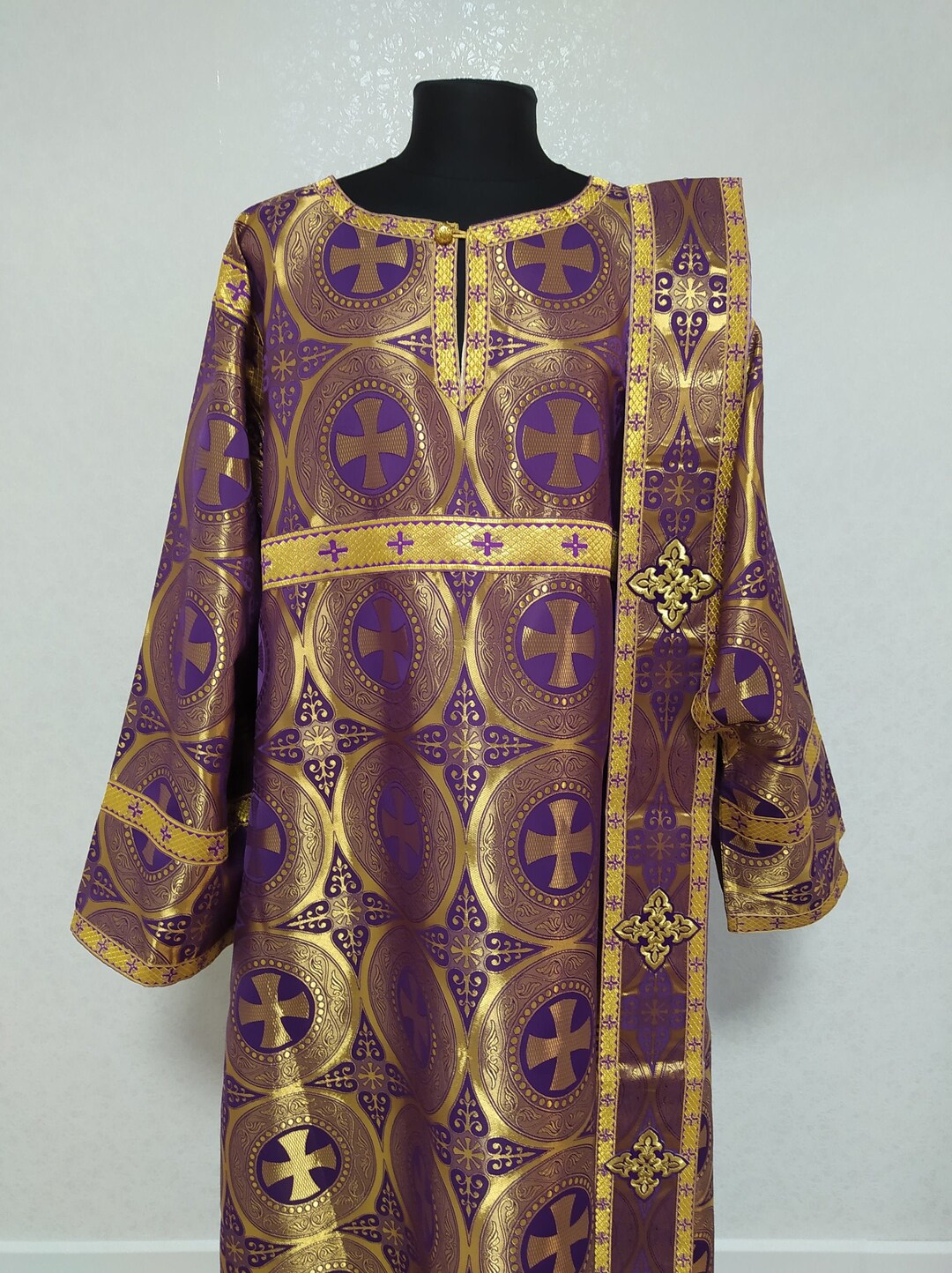 Deacon's Alb - Orthodox Vestment - Deacon's Set of Vestments ...
