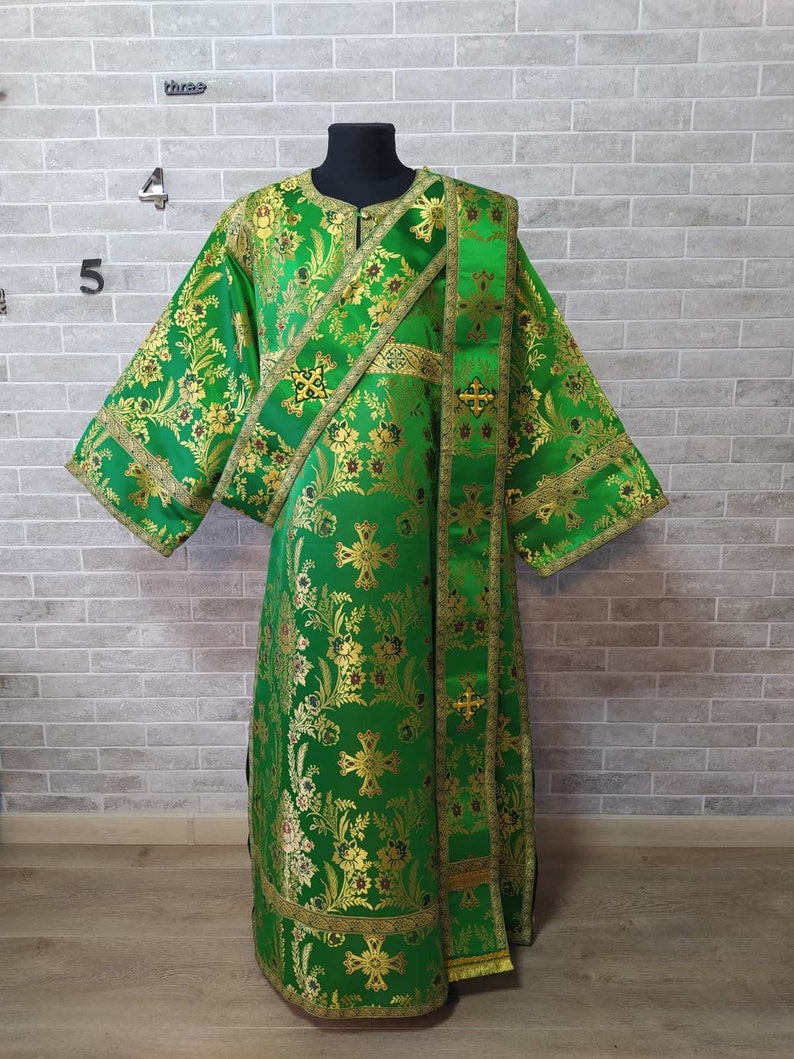 Sticharion for Deacon Deacon Vestments Set Deacon's - Etsy