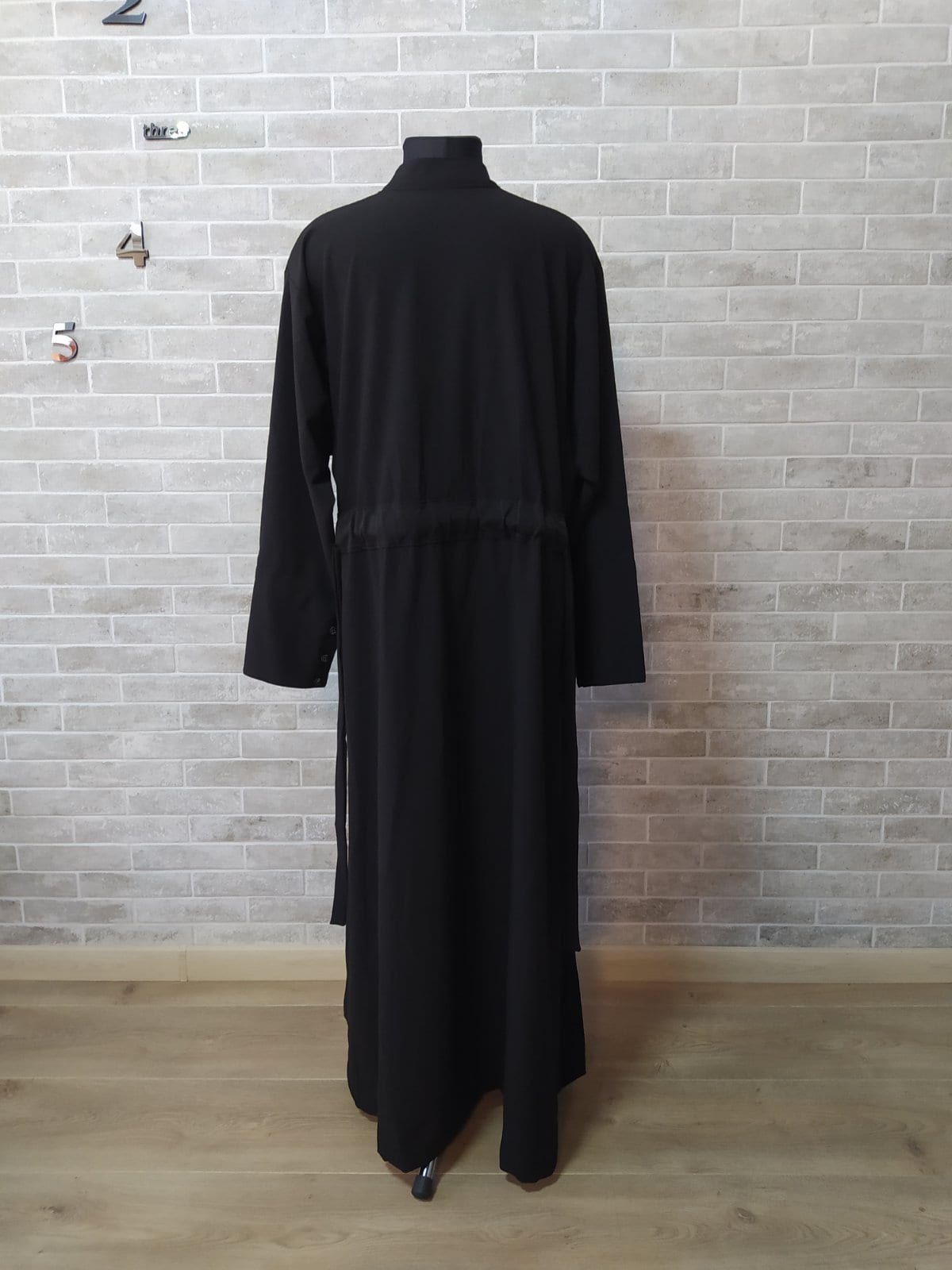 Winter Cassock Made of Wool Black Cassock in Wool Warm - Etsy