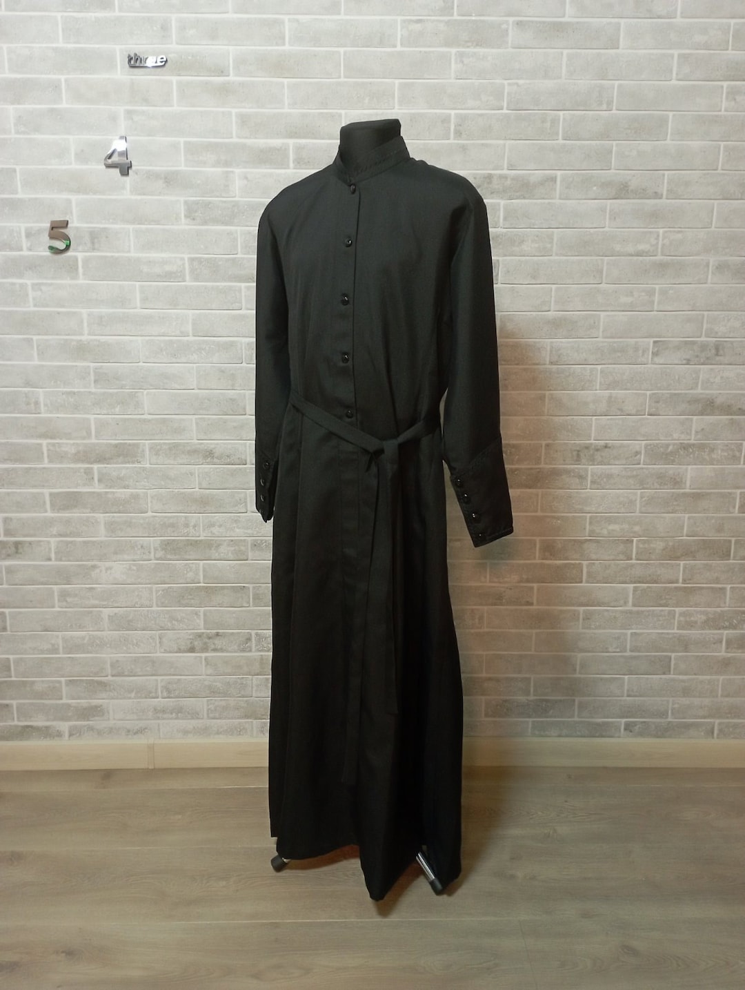Romanian Style Orthodox Cassock on Buttons - Cassock for a Priest ...