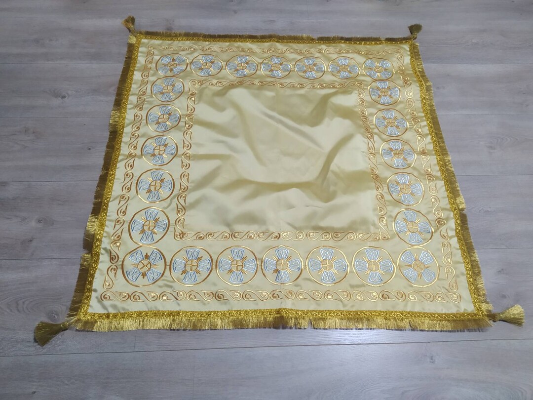 Embroidered Altar Cover - Covers for the Altar and Prothesis Table ...