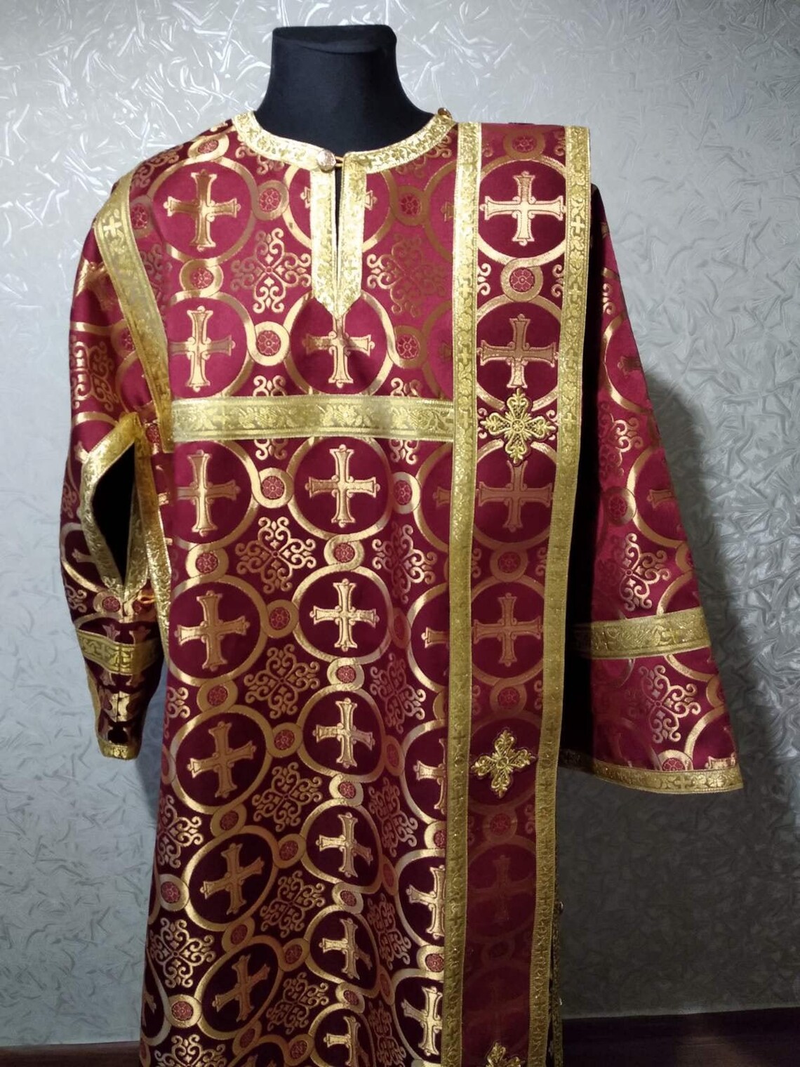 Deacon's vestment Orthodox Vestment Deacon's set | Etsy