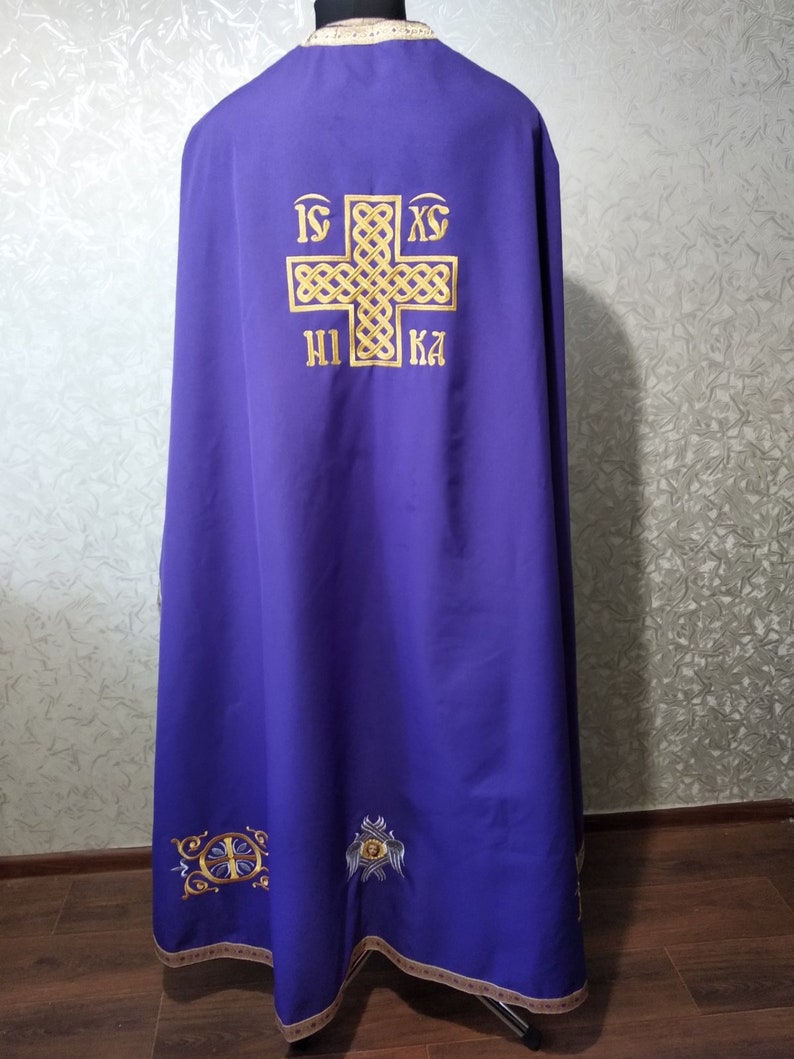 Greek vestment Priest robe Orthodox vestments Priest | Etsy