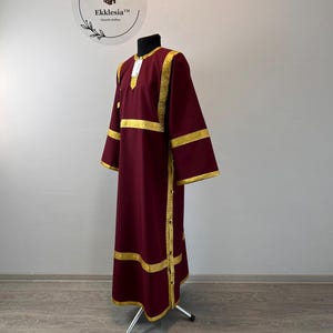 Altar Server Reader Robe in Gabardine - Stikharion - Surplice - Rochet ...