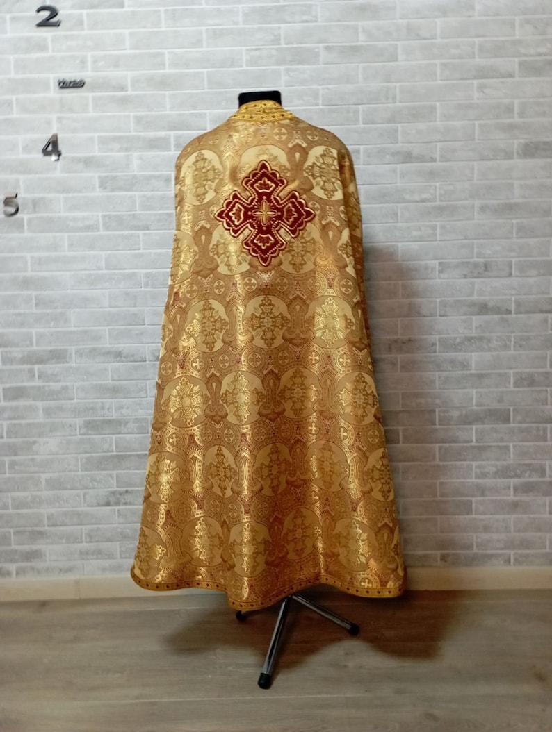 Priest Vestment in Corona Fabric Priest Robes Clothes for - Etsy