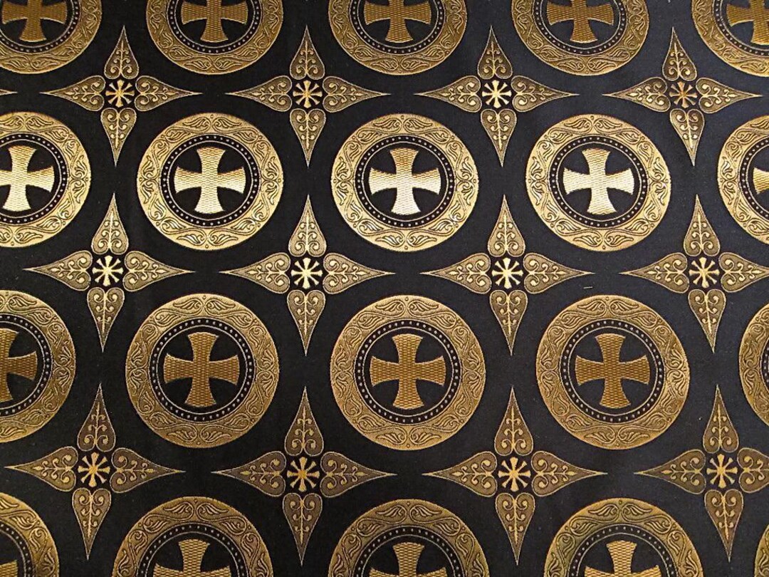 Damascus - Nonmetallic Greek Brocade - Church Brocade - Liturgical ...