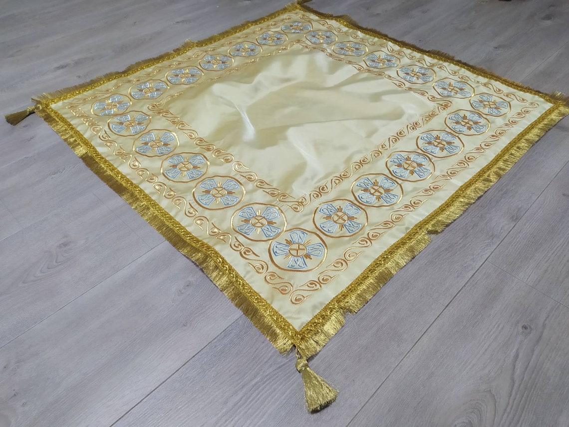 Embroidered Altar Cover - Covers for the Altar and Prothesis Table ...