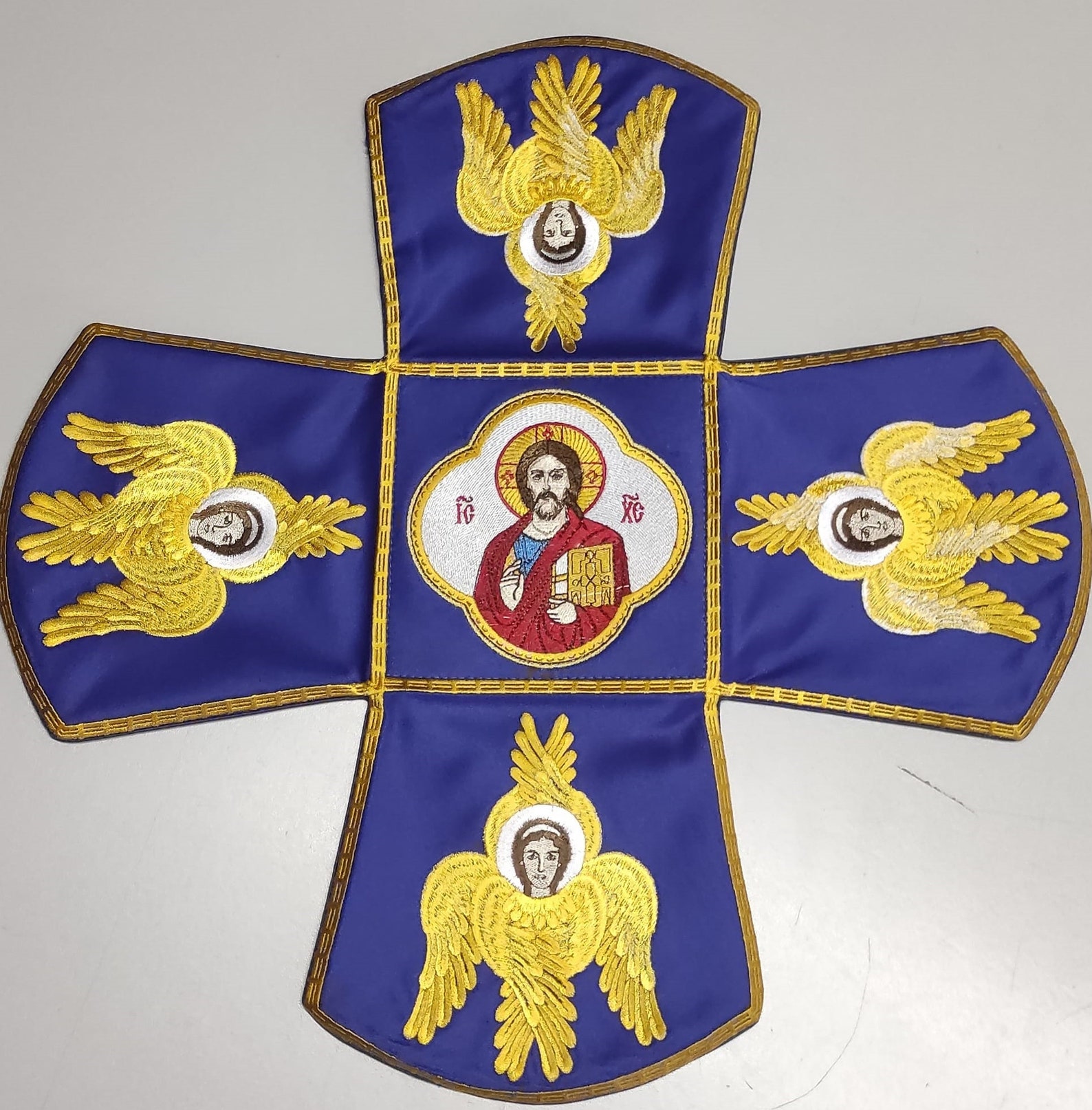 Embroidered Orthodox Chalice Covers Aer and chalice veil set | Etsy