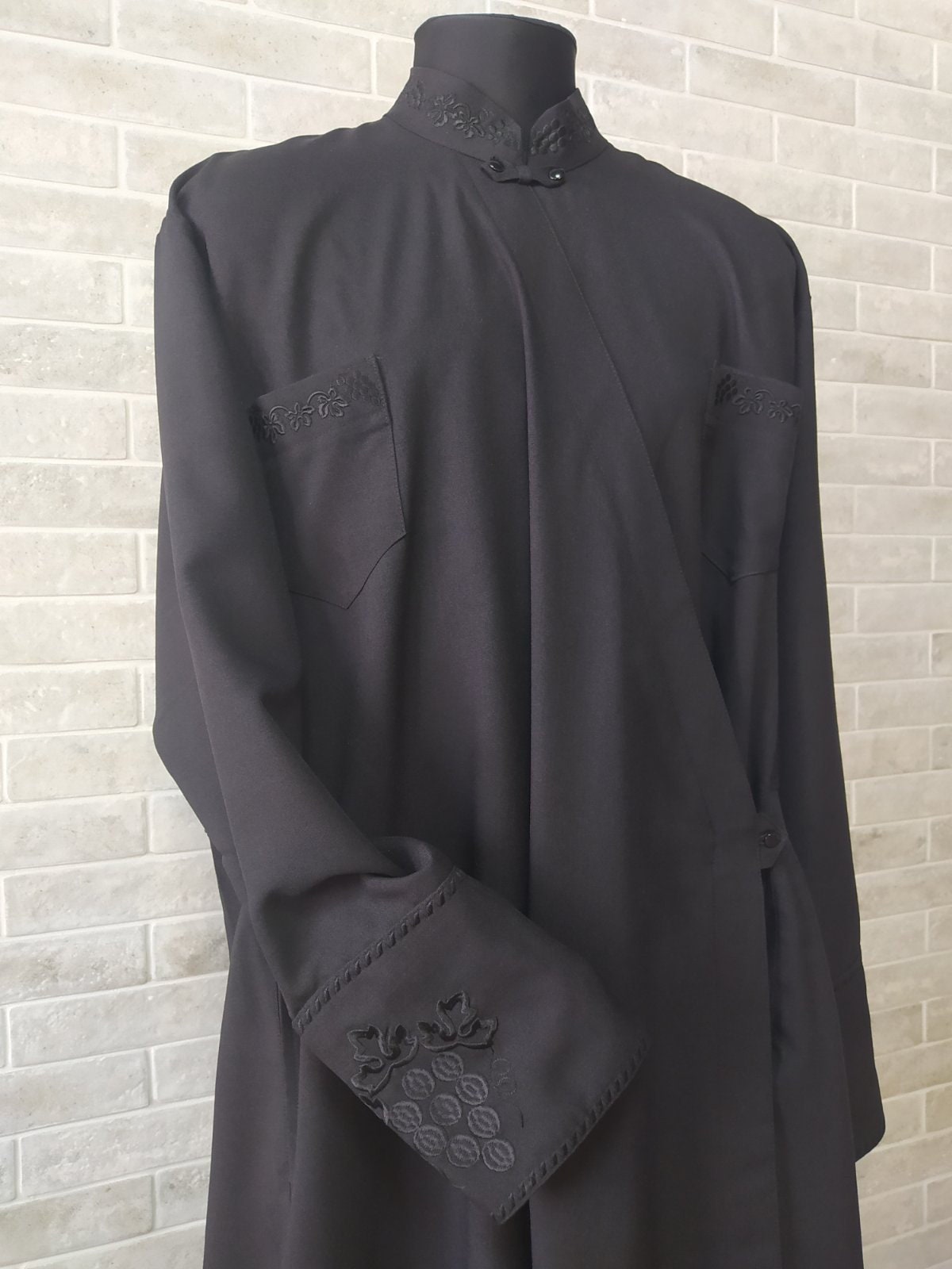 Embroidered Orthodox Cassock St. Petersburg Style Cassock in - Etsy