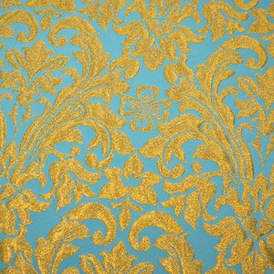 Tussock - Metallic Greek Brocade - Metallic Church Brocade - Metallic ...