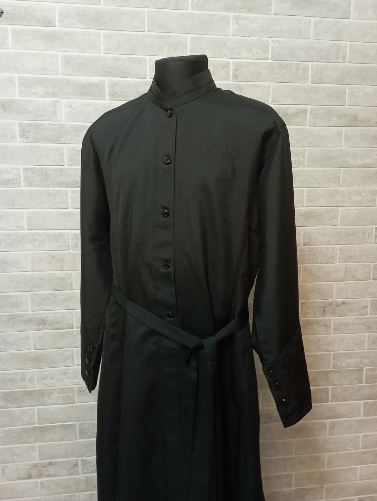 Romanian Style Orthodox Cassock on Buttons - Cassock for a Priest ...