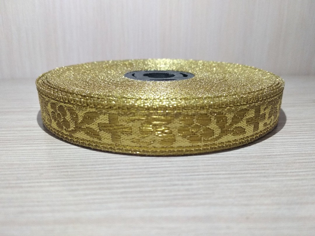 Liturgical Trim 5cm / 4cm / 2cm / 1.5 Cm - Church Galoon - Gold Galloon ...