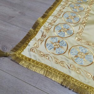 Embroidered Altar Cover - Covers for the Altar and Prothesis Table ...