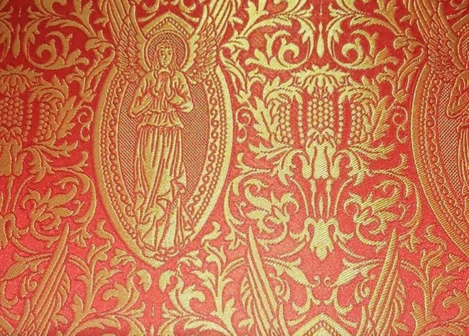 Orthodox Chalice Covers From Greek Brocade - Aer and Chalice Veil Set ...