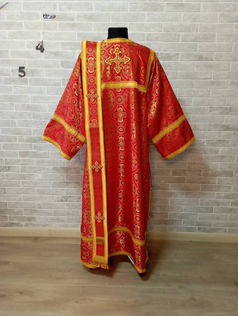 Protodeacon's Sticharion Orthodox Vestment - Etsy