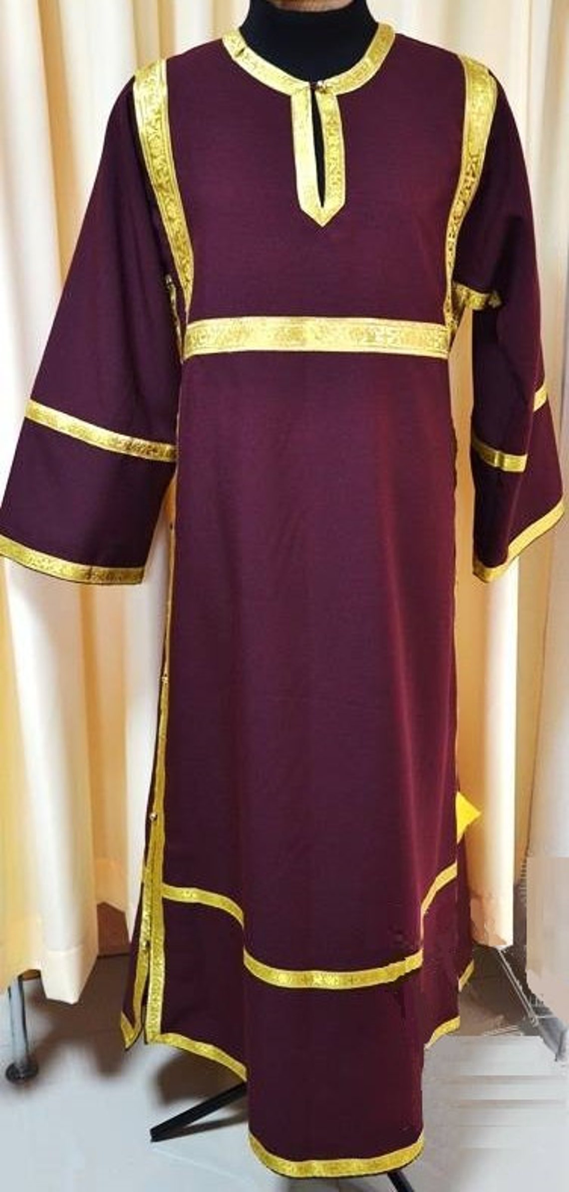 Altar Server Reader Robe in Gabardine Stikharion Surplice | Etsy