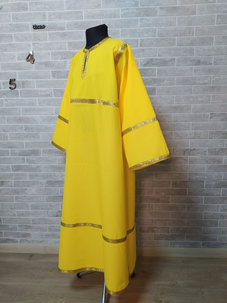 Altar Server Reader Robe in Gabardine Stikharion Surplice | Etsy