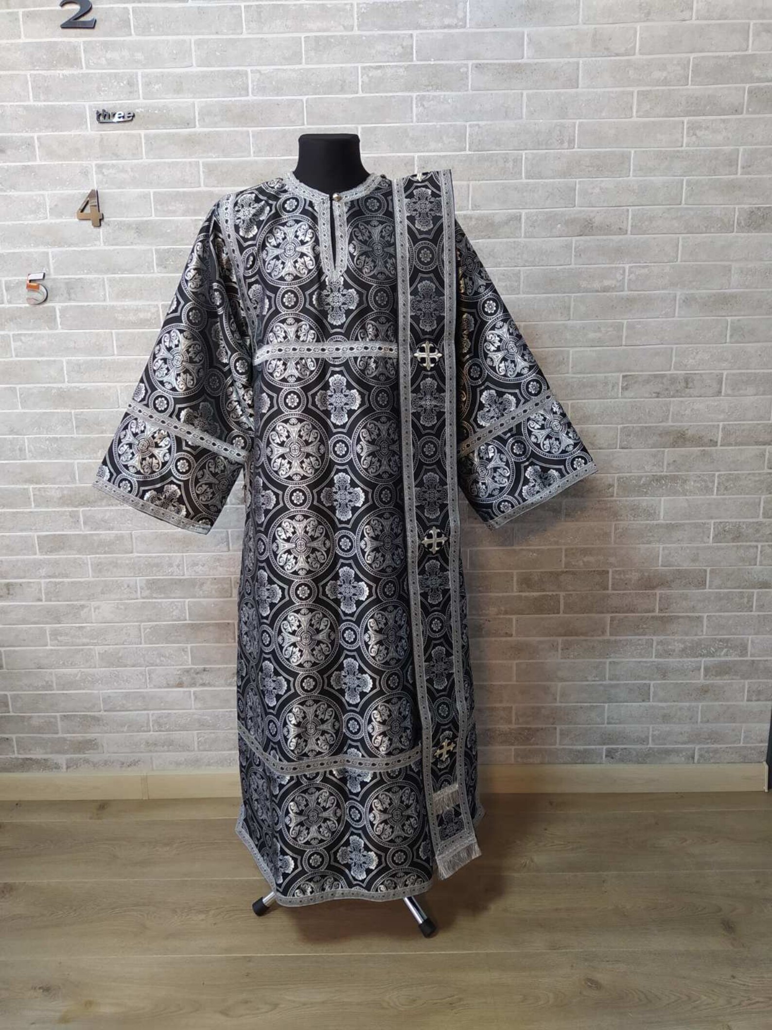 Protodeacon's sticharion Orthodox Vestment | Etsy