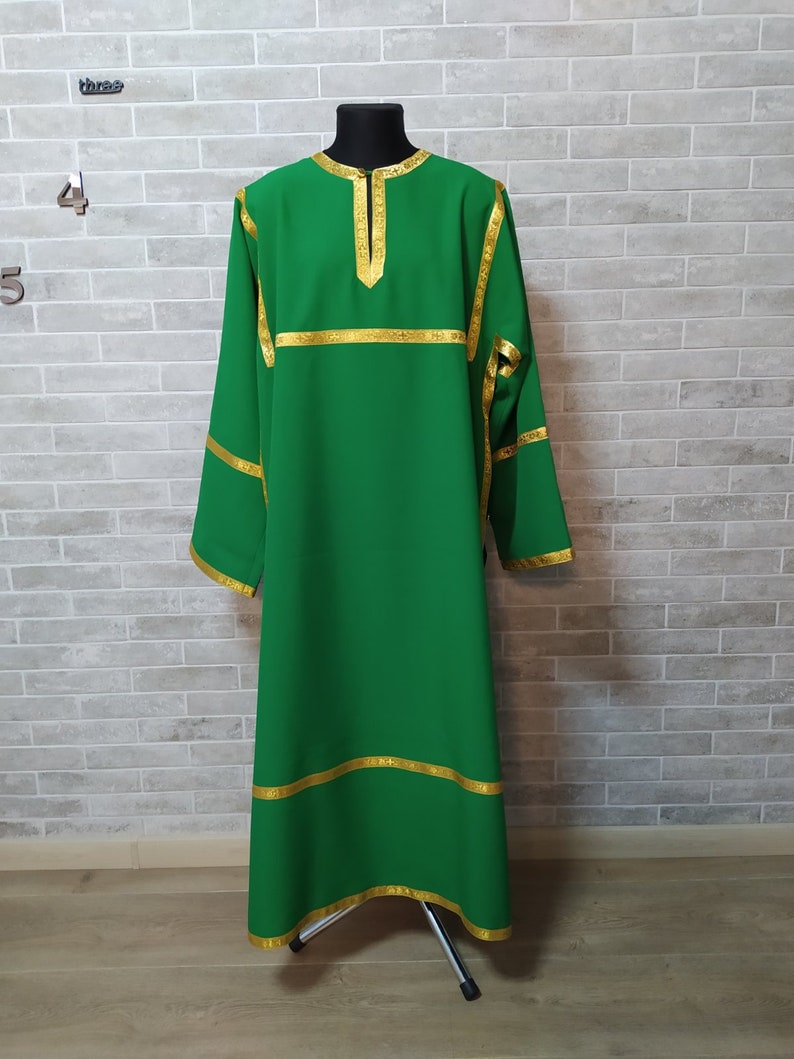 Altar Server Reader Robe in Gabardine Stikharion Surplice | Etsy
