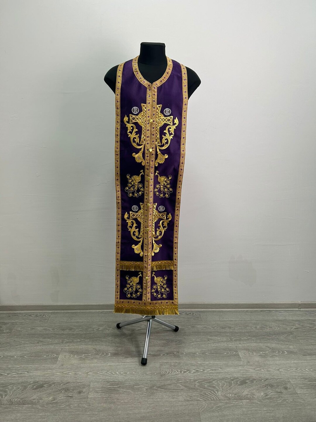 Communion Set - Stole and Cuffs - Priest's Set - Orthodox Communion ...