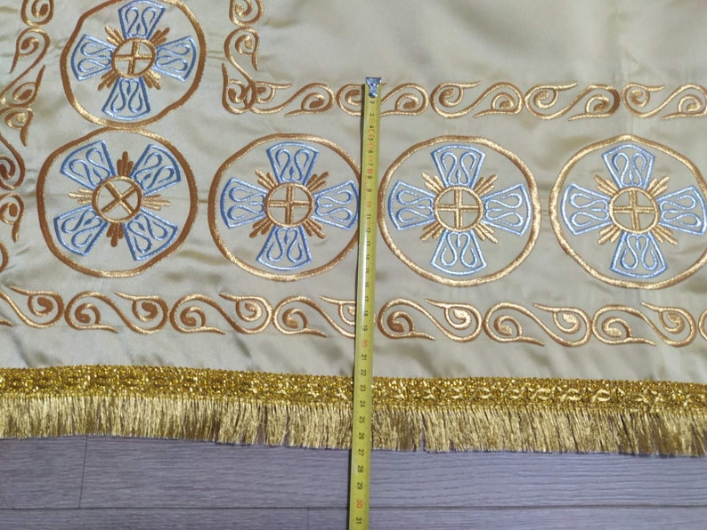 Embroidered Altar Cover - Covers for the Altar and Prothesis Table ...