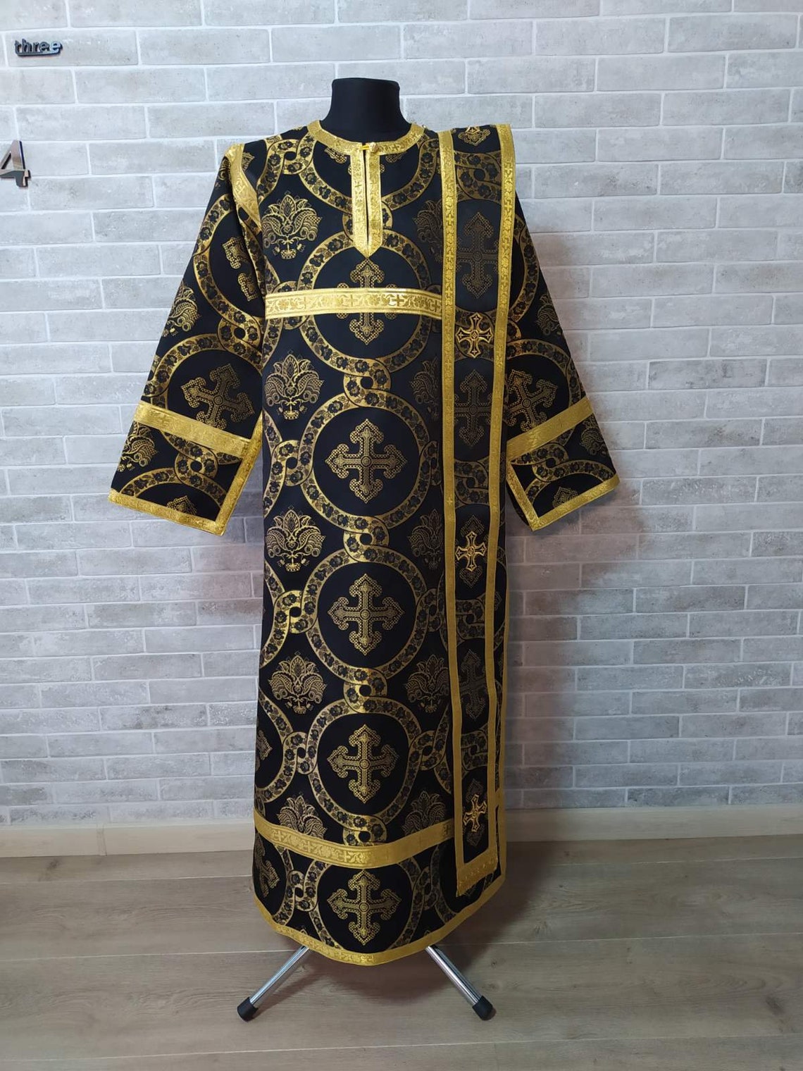 Deacon's Vestment Orthodox Sticharion Orthodox - Etsy