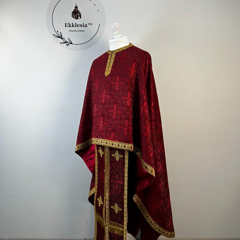 Priest Brocade - Etsy