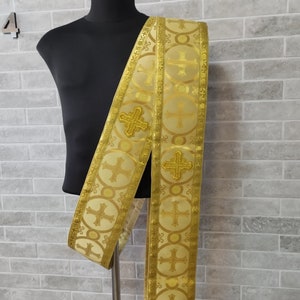 Deacon's / Protodeacon's Orarion - Orthodox Orarion - Greek Orarion ...