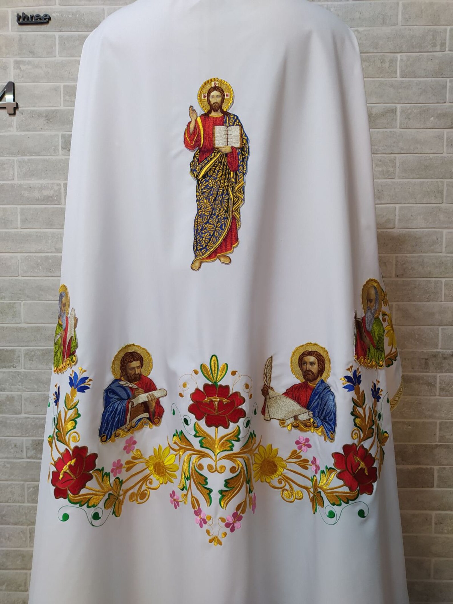 Embroidered Greek Style Vestment Priest Robe Orthodox | Etsy