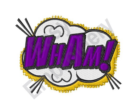 Wham Machine Embroidery Design - Etsy
