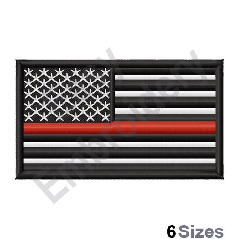 Thin Red Line - Etsy