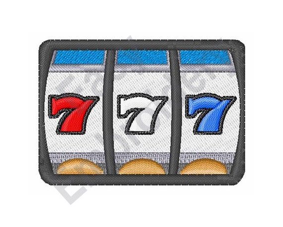 Slot Machine Machine Embroidery Design - Etsy
