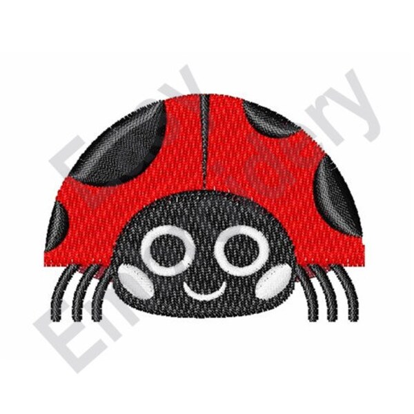Ladybug Embroidery Design - Etsy