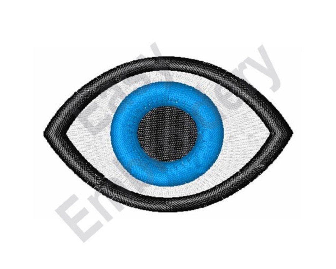Blue Eye - Machine Embroidery Design - Etsy
